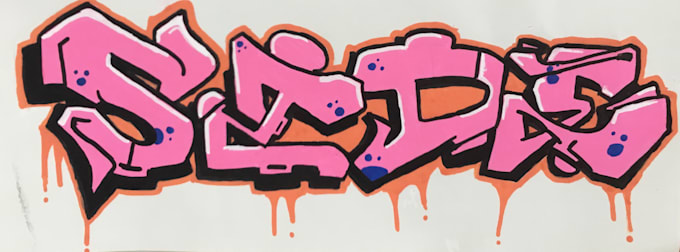 Make a custom graffiti style name design by Graffitilab | Fiverr