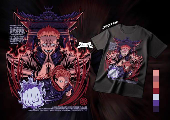 Creative custom anime art design for your unique projectsr by ...