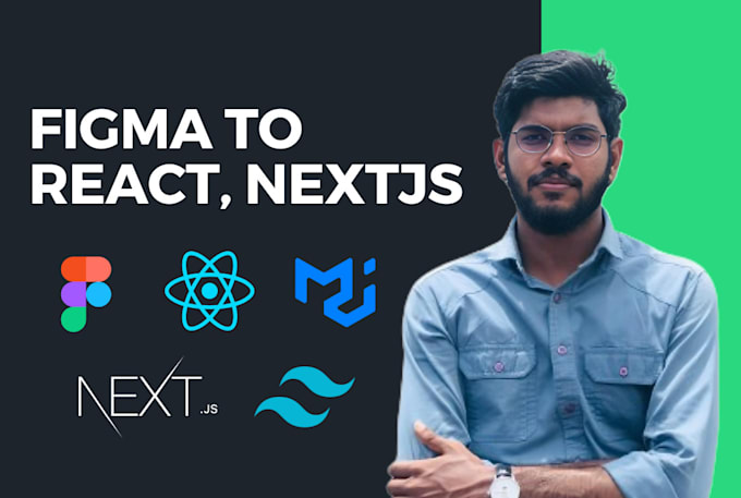 Convert figma to reactjs ,nextjs by Shamly_s | Fiverr