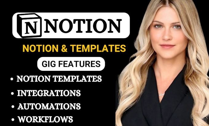 Create Customized And Aesthetic Notion Dashboard Template For Your Business By Iconicagency01