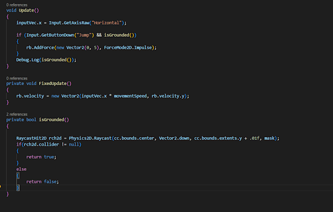 Create a small unity script by Erik_tiefensee | Fiverr