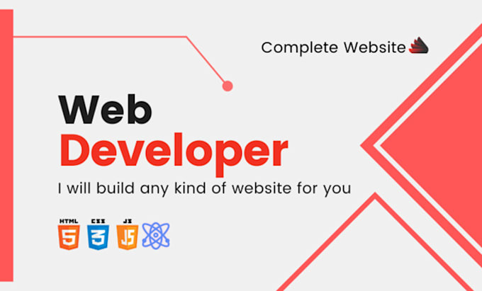 Develop custom landing pages with html css javascript react by Amerigo ...
