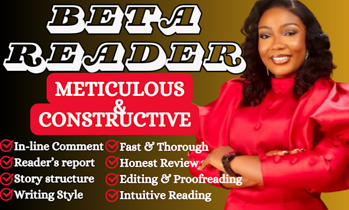 Be your beta reader book ebook editor book proofreading book ebook formatting by Khaliphar | Fiverr