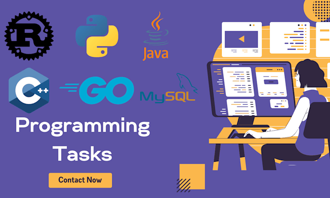Do your python rust java javascript typescript golang sql c cpp tasks ... Do your python rust java javascript typescript golang sql c cpp tasks ...