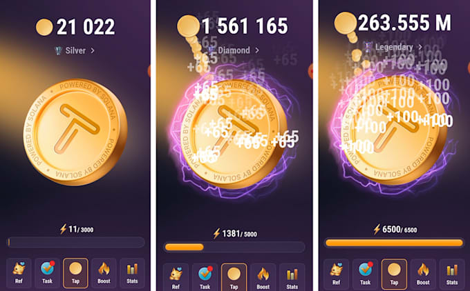 Tap bot game, tapswap blum gamefi,hamster kombat, solana volume bot ...