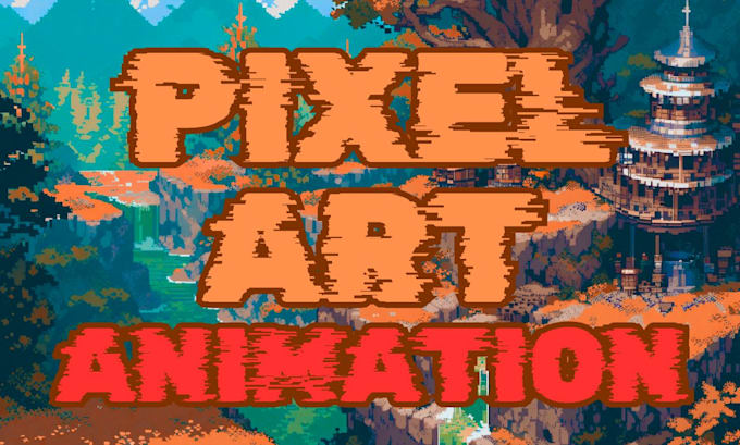 Create custom 2d pixel art animation for game music video intro lofi stream by Fizzy_pixel | Fiverr