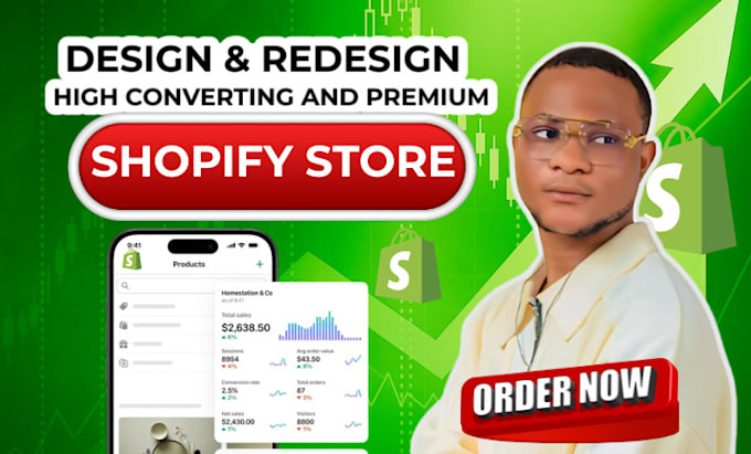 Create shopify website, build shopify store design, shopify dropshipping store by Bello_segun ...