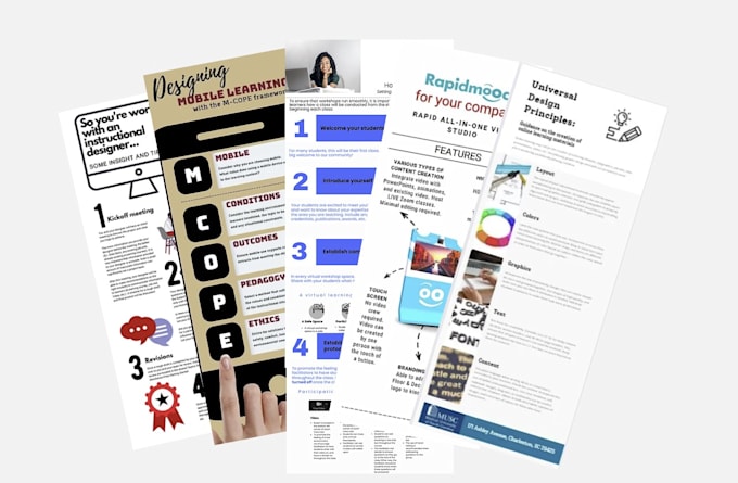 Create visually engaging infographics by Owls_media | Fiverr