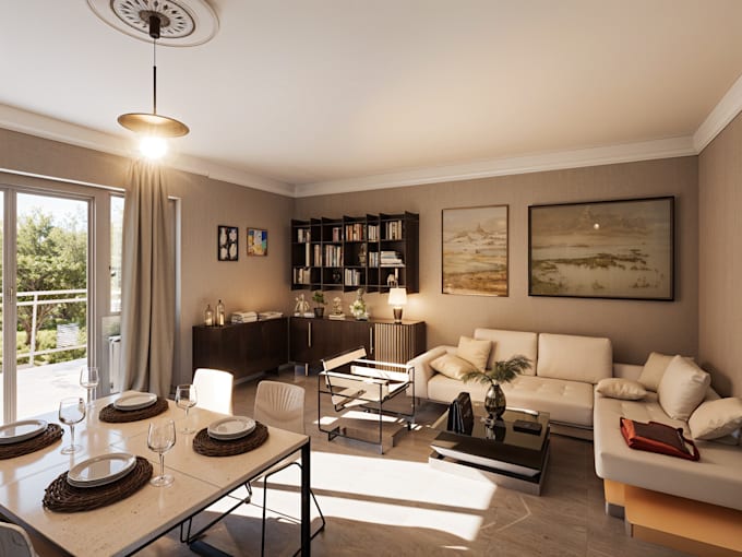 Create professional 3d renderings for architecture and interior design ...