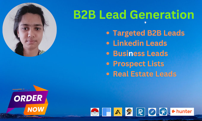 Be your b2b lead generator by Mouranimourani | Fiverr