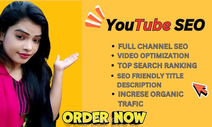 Optimize youtube seo and video promotion for higher ranking by Naslim ...
