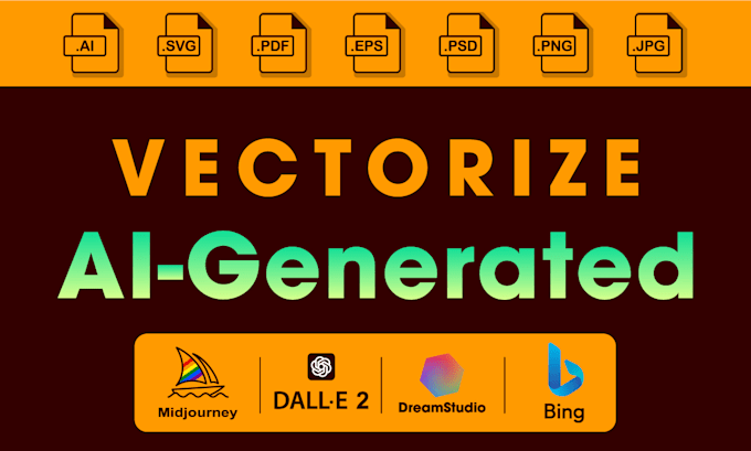 Redraw, vector trace ai generated logo or any design by Sajjadahmad999 ...