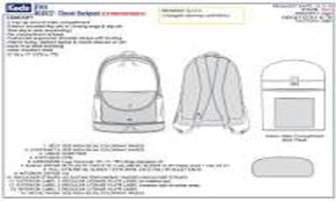 Make a bag tech pack design handbag, backpack, travel bag and duffle ...
