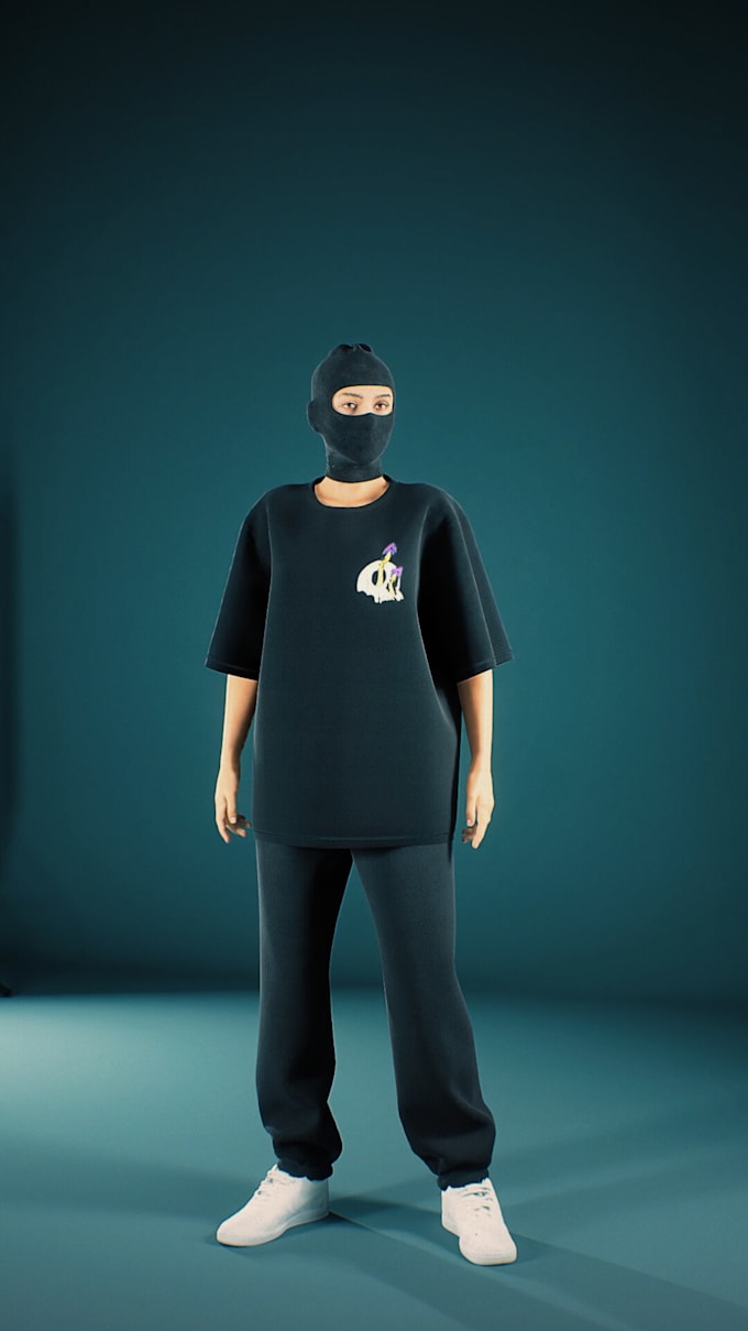 Create 3d fashion animation, 3d fashion render, garment clo3d marvelous ...