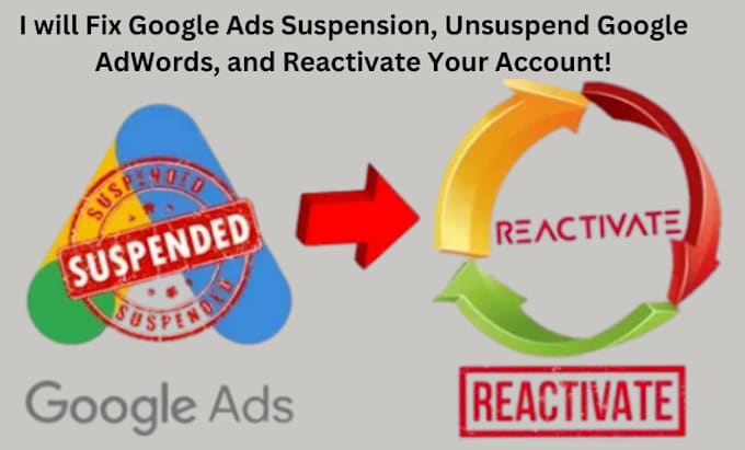 Fix google ads suspension, unsuspend, and reactivate your account by ...