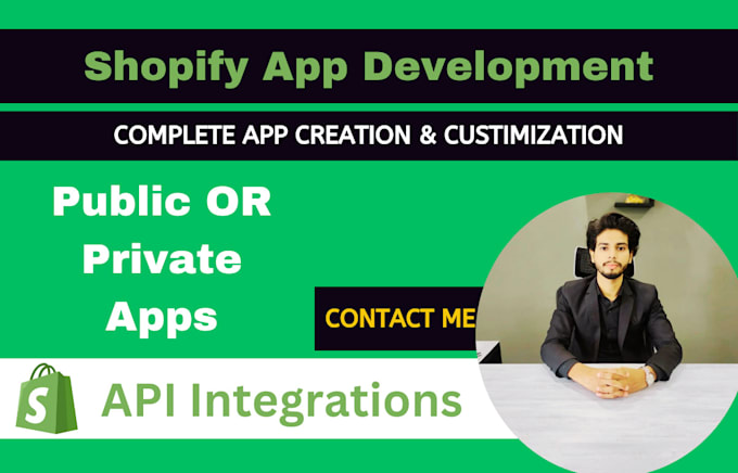 Develop professional shopify custom apps and api integration by Malik_hammad12 | Fiverr