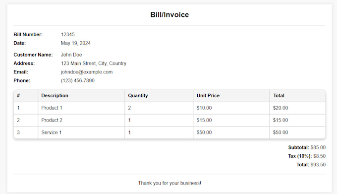 Automate your invoice creation by Xavier_nguyen | Fiverr