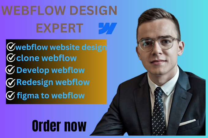 Fix webflow redesign revamp webflow website, edit clone webflow figma to webflow by ...