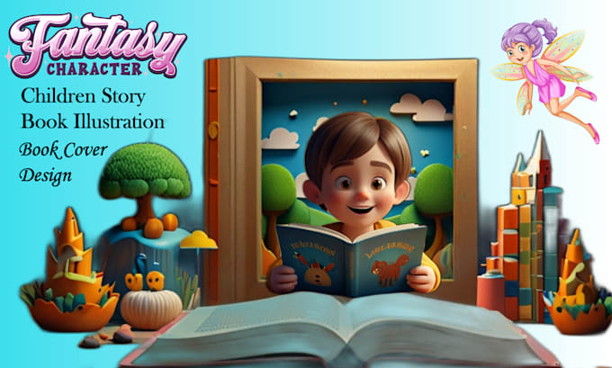 Create awesome children story book illustration by Surmaillustrat0 | Fiverr
