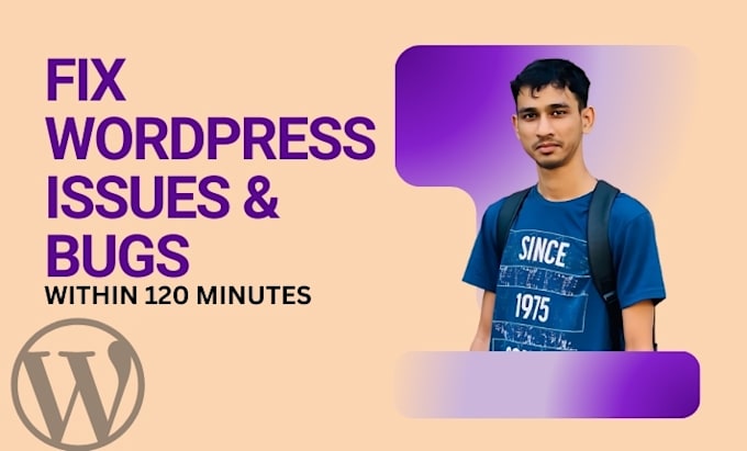 Fix wordpress issues bug, critical errors, elementor pro, divi website ... Fix wordpress issues bug, critical errors, elementor pro, divi website ...