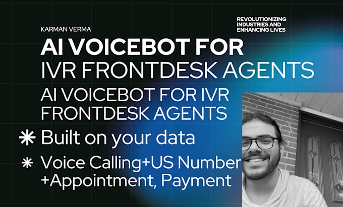 Setup ai voicebot inbound frontdesk calling with us number ivr dialogflow by Karmanvermaop | Fiverr
