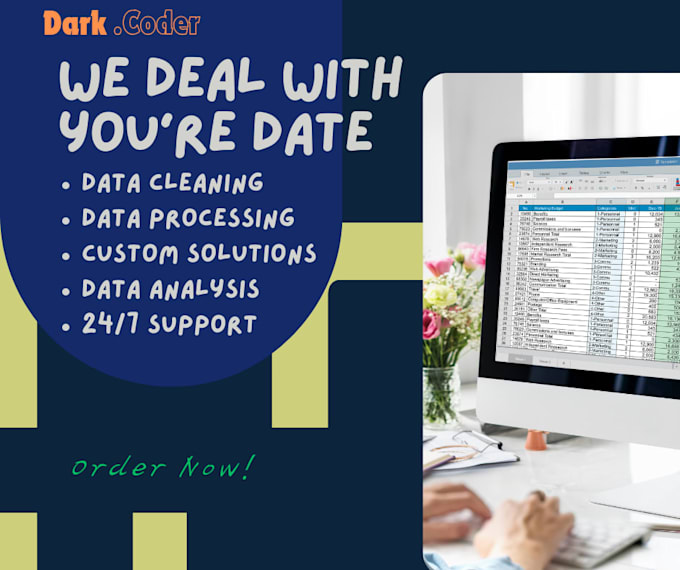 Expert data cleaning with pandas, no excel required by Codewithdark | Fiverr