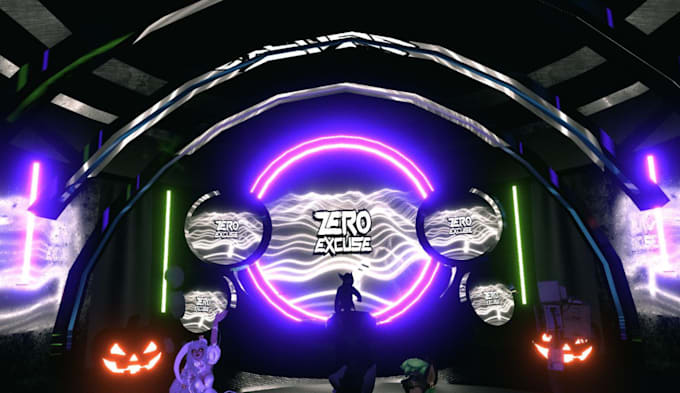 Create vrchat world, vrc world, room, metaverse, 3d game environment ...