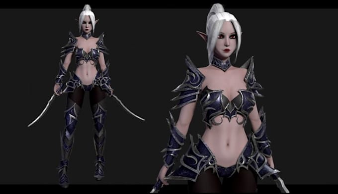 3d character builder, realistic 3d model, 2d to 3d, ue, unity rig and animate by Omo_aded | Fiverr