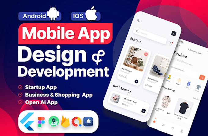 Do Mobile App Development Android Ios App Developer Flutter App