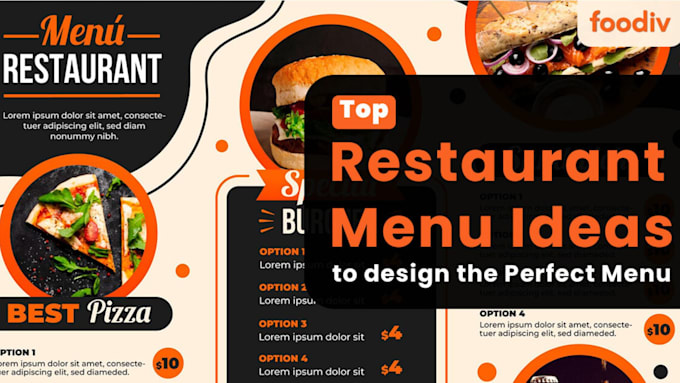 Do amazing menu design, food menu, restaurant menu design by ...