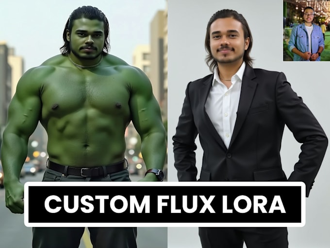 Create a custom flux lora model for you by Manisangh | Fiverr