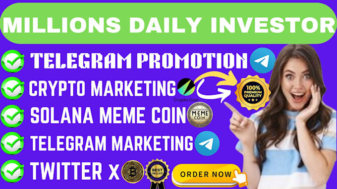 Boost solana meme coin with targeted telegram and twitter crypto ...