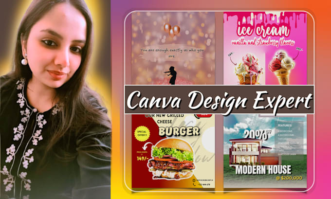 Design posters, linkedin and instagram carousels using canva by Ashi_kaur | Fiverr