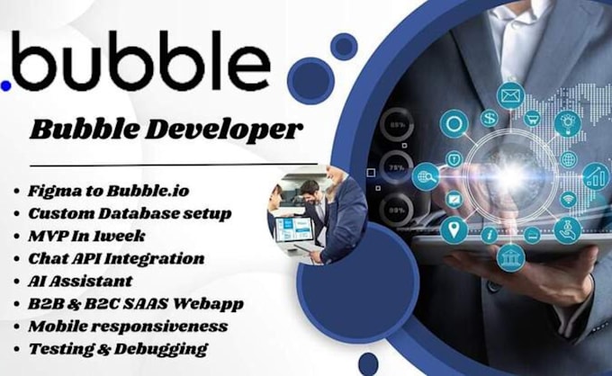 Be bubble io developer, build bubble io, responsive bubble mvp bubble ... Be bubble io developer, build bubble io, responsive bubble mvp bubble ...