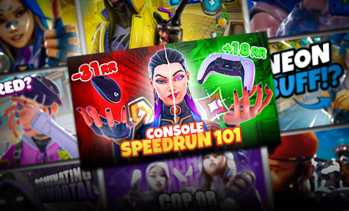 Design your 3d valorant thumbnail by Incendiaryshop | Fiverr