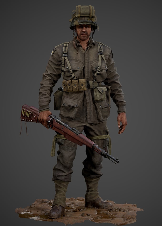 Create 3d character and reference realistic hair design by Pixelsmi ...