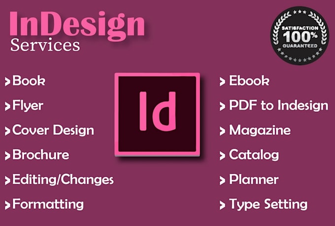 Design or edit any adobe indesign project professionally by ...