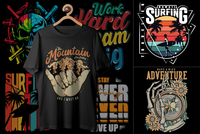 Create custom pod business t shirt designs by T_shirt_expert2 | Fiverr