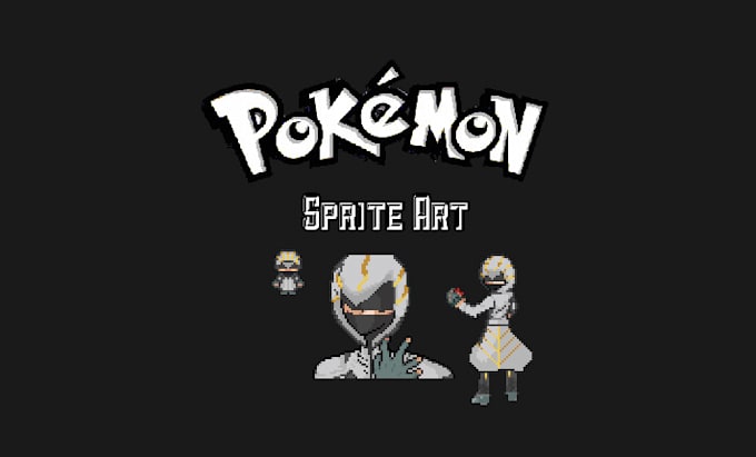 Make pixel art for your pokemon trainer by Xxzer00xx | Fiverr