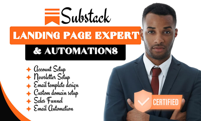 Setup substack account, substack post newsletter, editable email template by Sodeeq_209 | Fiverr