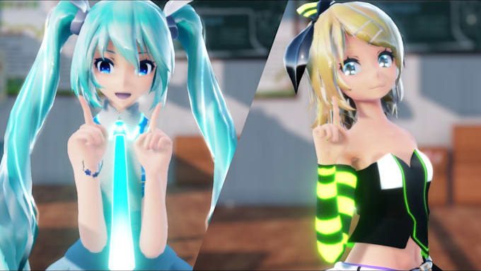 Convert fix and rig koikatsu model for mmd model 3d model vrchat sfm ...