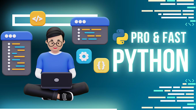 Code your programs and apps using python by Freeness | Fiverr