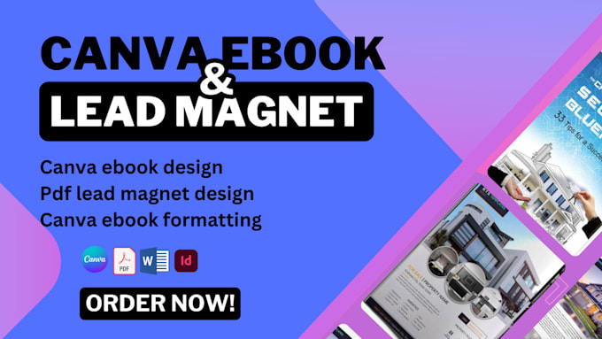 Format, design canva ebook, health, fitness book pdf lead magnet, canva ...