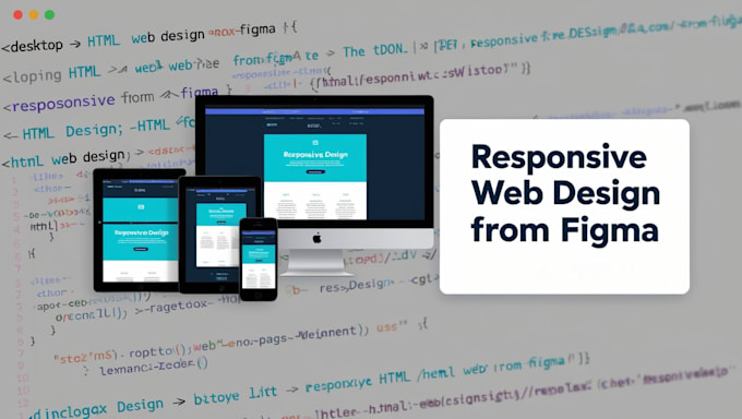 Convert your figma designs into responsive html and css with tailwind fast by Ahmedpssc | Fiverr
