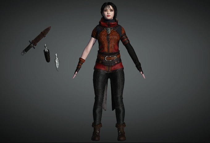 Be 3d action game character,vrm modular, fur texture, game nsfw, rig3d cc4,ue4,5 by Wizdilm | Fiverr