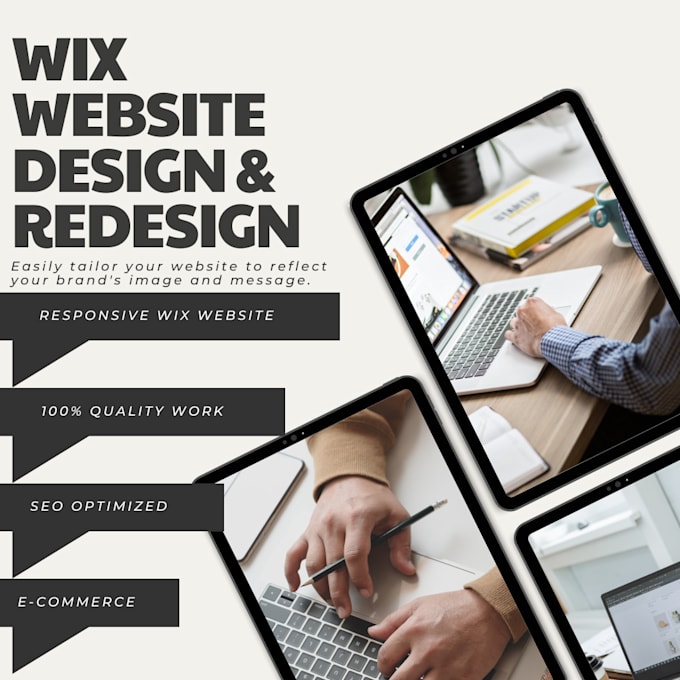 Create, design or redesign wix website for you by Faiza_designer5 | Fiverr