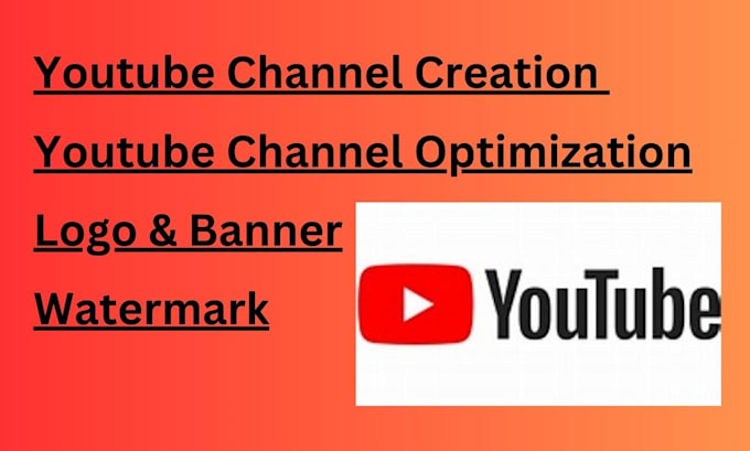 Create and setup youtube channel logo,banner,optimize,intro by Shnadim | Fiverr