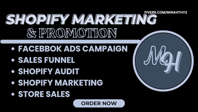 Eccomerce shopify marketing, boost shopify sales, sales funnel website ...