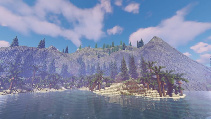 Create a unique terraformed minecraft map for you by Im_melou | Fiverr
