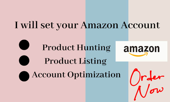 Setup your amazon account by Amiracheema | Fiverr